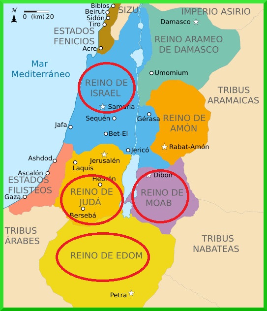 El camino de Judá a Edom :: BíblicaMente